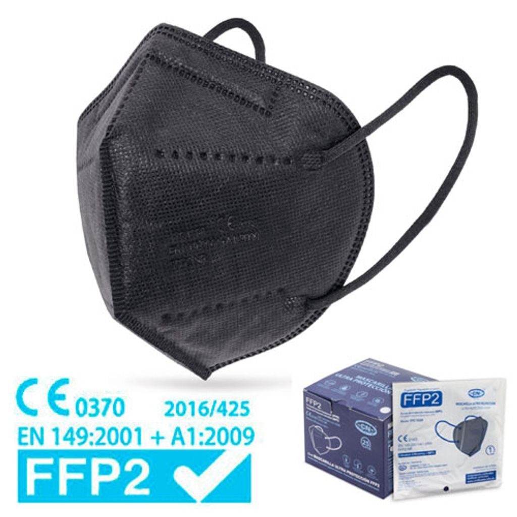 FFP2 Maske SCHWARZ (25 St. - einzeln | Kaufland.de