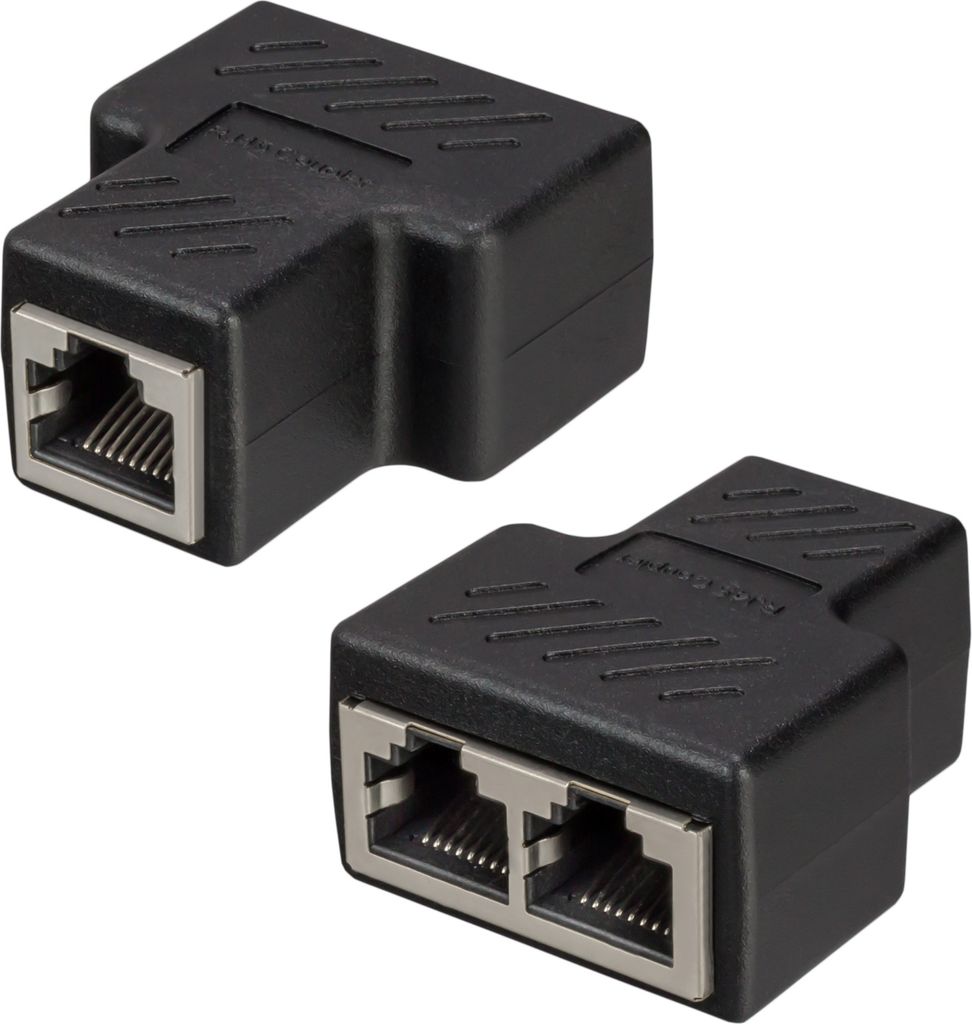 S-IMPULS Répartiteur RJ-45, CAT.6, STP, PVC, noir