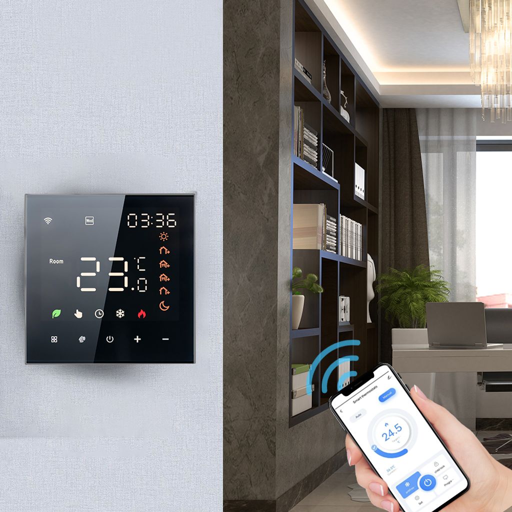 WiFi Smart Tuya Thermostat 3A Vodní podlahové | Kaufland.cz