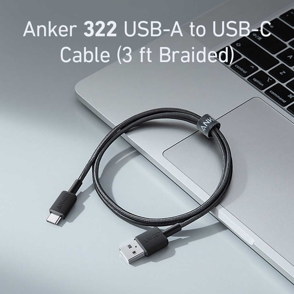 Anker 322 USB Kabel 1,8 m USB A USB C Schwarz | Kaufland.de