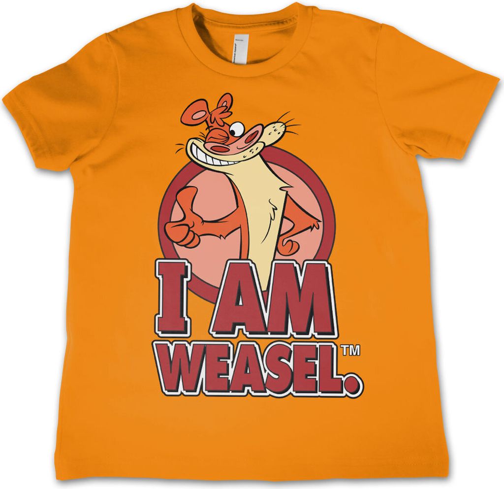I Am Weasel Kids T-Shirt - 4Years-XS - Orange | Kaufland.de