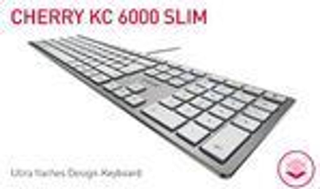 Klávesnice KC 6000 SLIM SILVER Klávesnice | Kaufland.cz