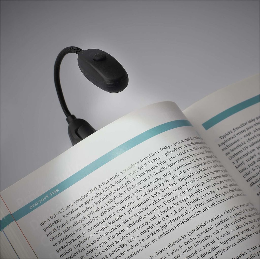 LED lampa na čítanie EMOS s 2 režimami | Kaufland.sk