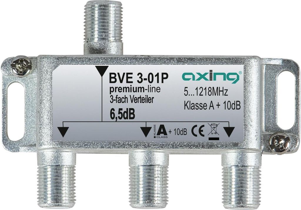 Axing BVE3-01P 3fach Verteiler / 5...1218 MHz | Kaufland.de