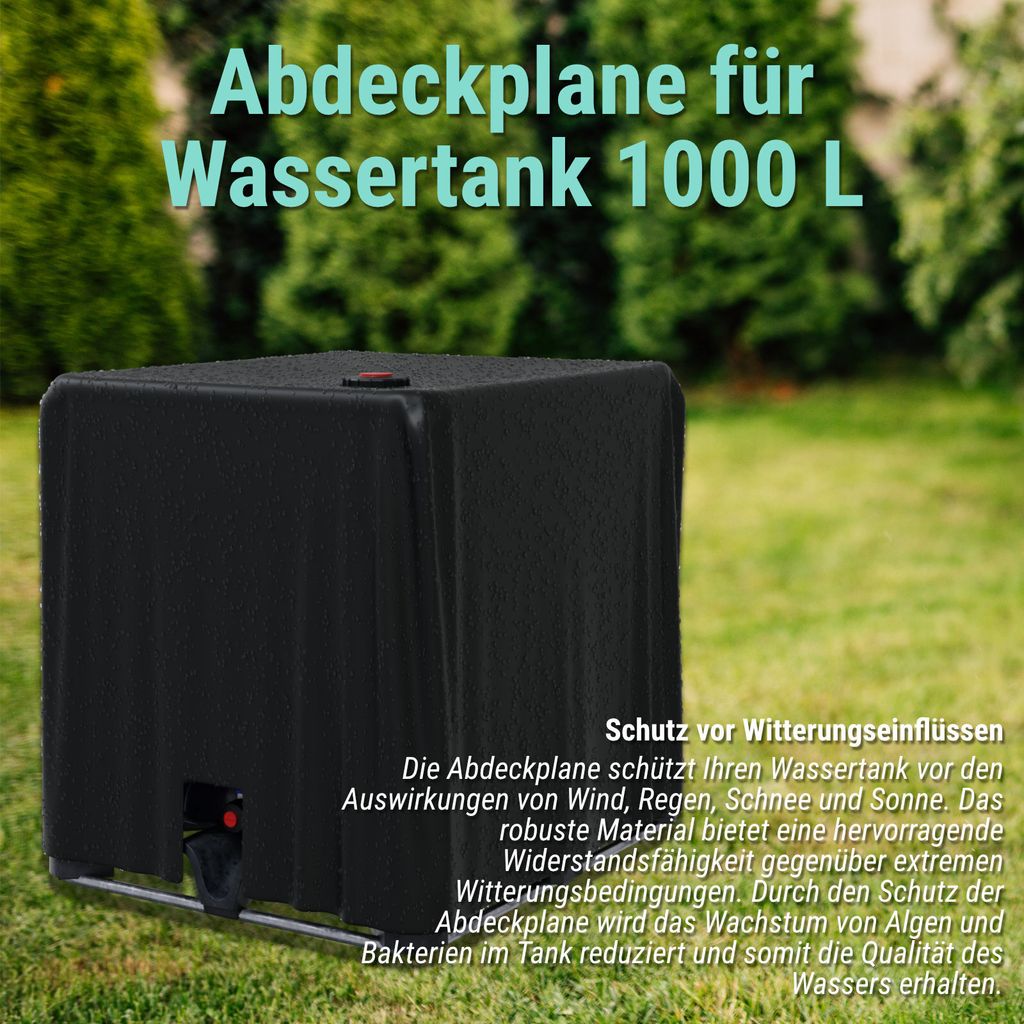 IBC Tank Abdeckplane Schutzhülle Wassertank | Kaufland.de