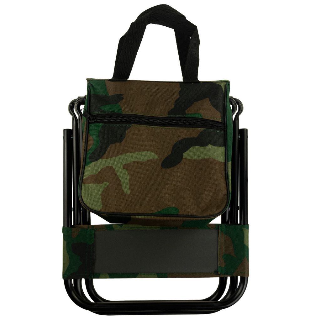 Skládací rybářská židle s taškou PIKE, hnědá | Kaufland.cz