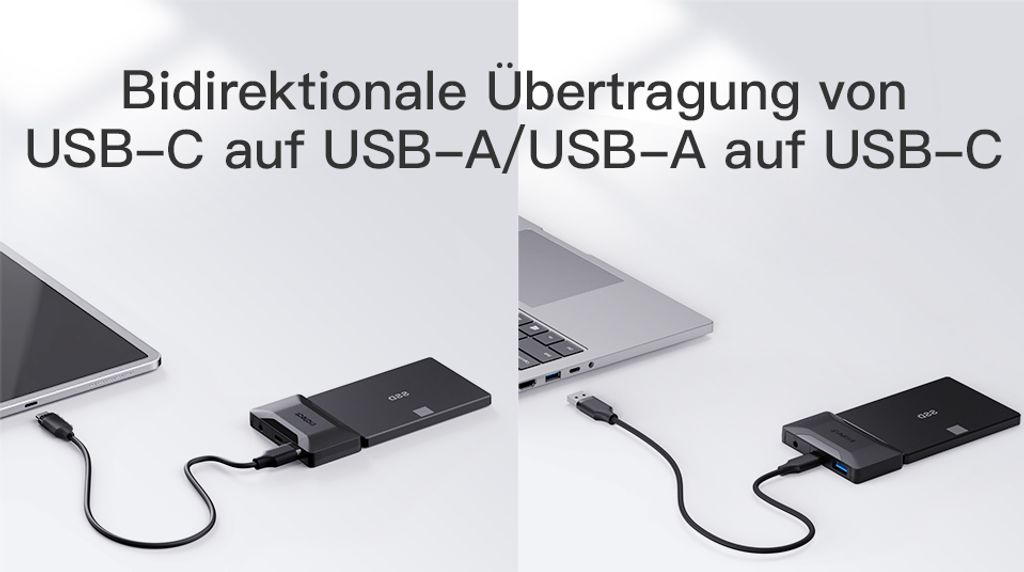 Inateck SATA USB Adapter, USB 3.2 Gen 2 | Kaufland.de