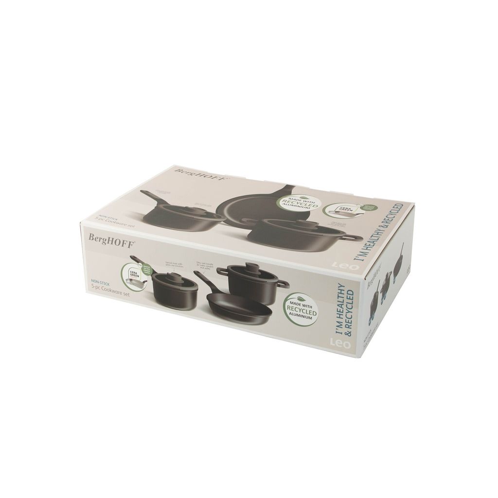 BergHOFF 5 tlgs Anitihaft-Kochtopfset Stone+ | Kaufland.de