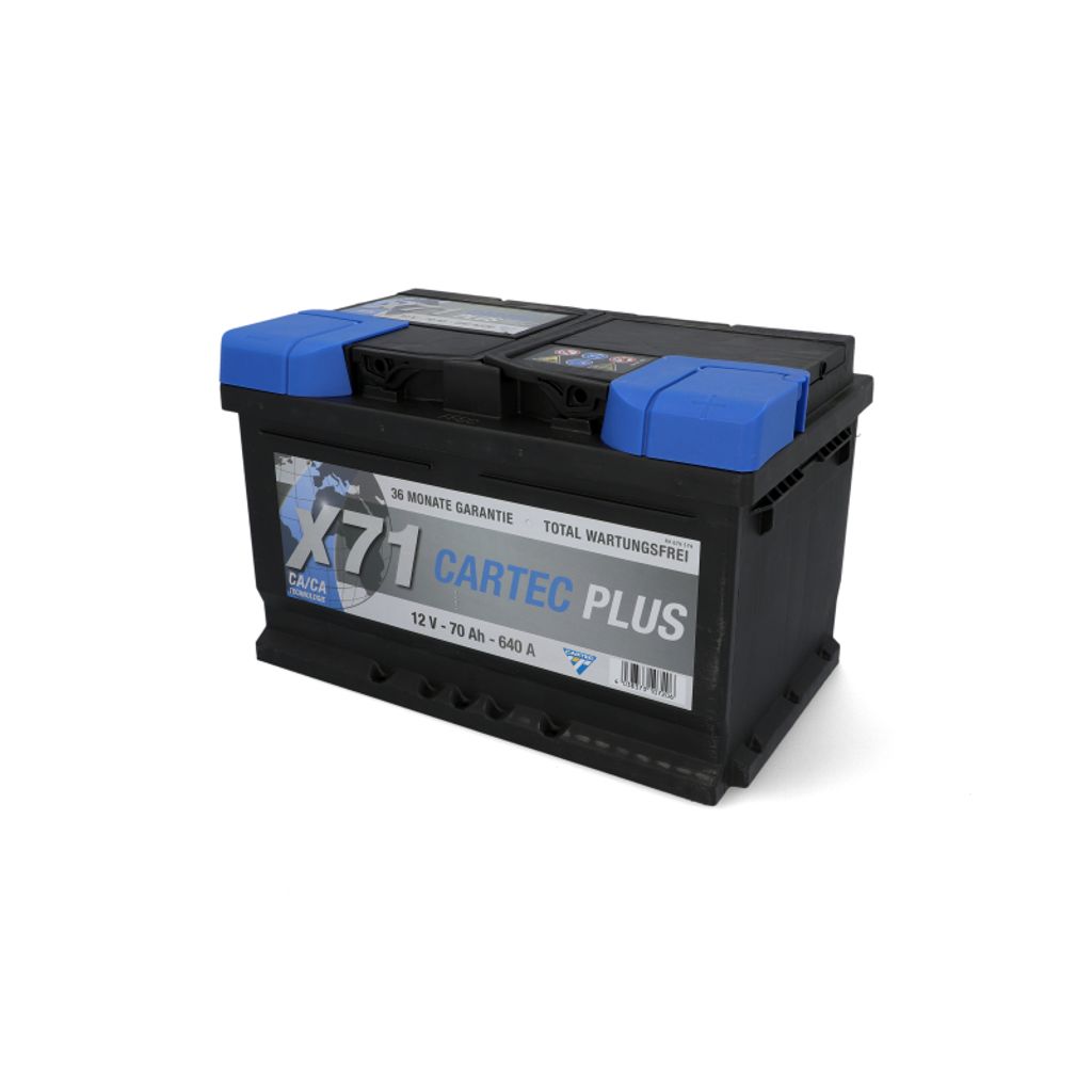 CARTEC PLUS Starterbatterie 70 Ah/ 640 A | Kaufland.de