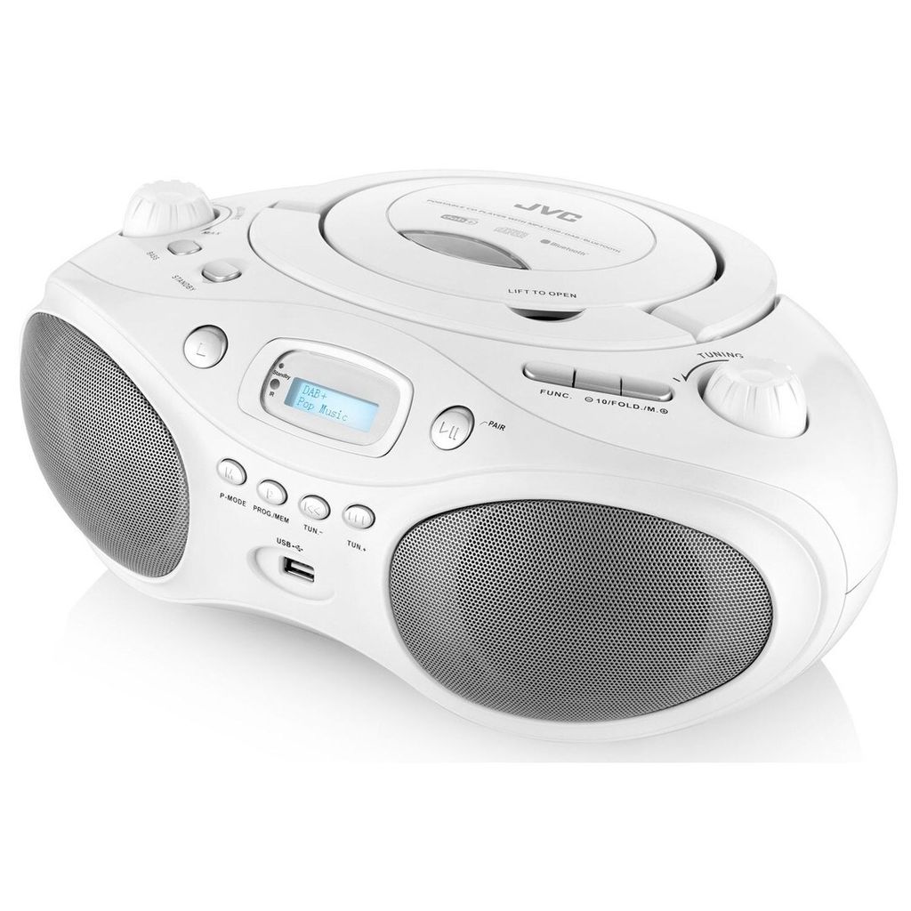 JVC Radio RD-E661W-DAB Boombox weiß | Kaufland.de