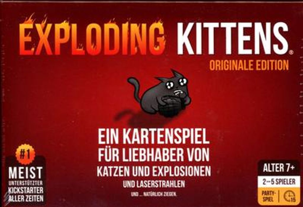 Asmodee Exploding Kittens - explosives Katzen | Kaufland.de