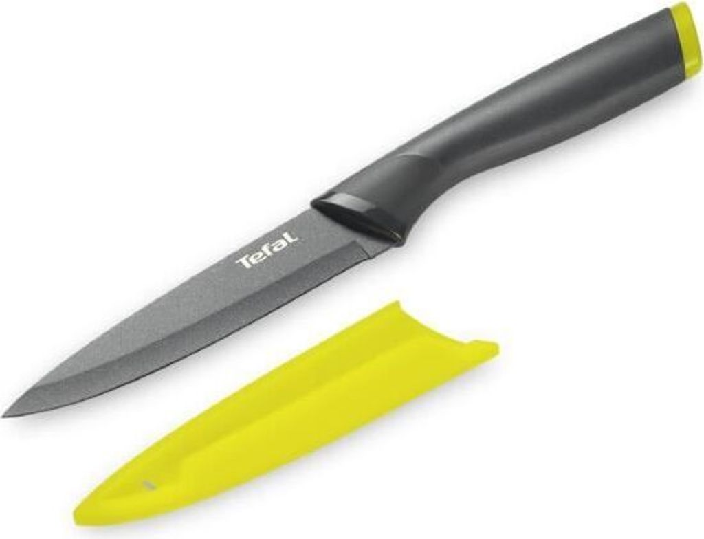 Tefal Fresh Kitchen Universalmesser, 12 cm, Edelstahl, Gelb