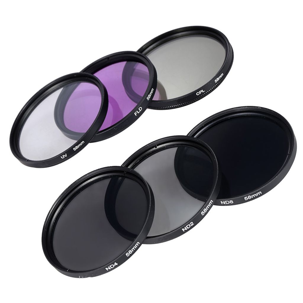 58mm Lens Filter Kit UV + CPL + FLD + ND (ND2 | Kaufland.de