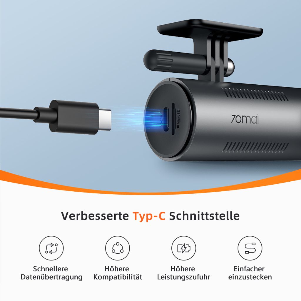 70mai Dashcam M310 + Hardwire Kit UP03, 2K | Kaufland.de