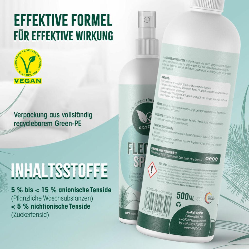 ecoPhil Fleckenspray Textil-Fleckenentferner | Kaufland.de