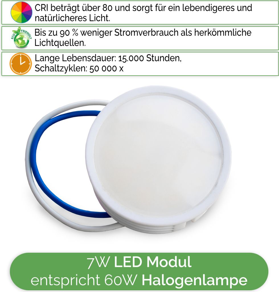 LUMILED 10x Module LED INSERT 7W (60 Watt) | Kaufland.de