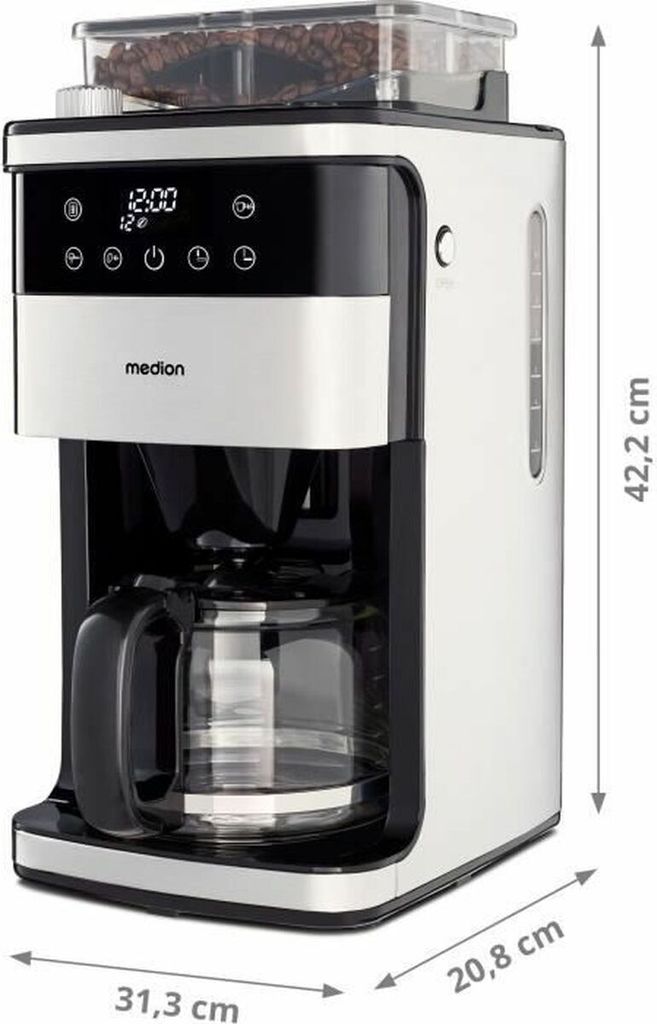 MEDION Kaffeemaschine mit Mahlwerk und | Kaufland.de