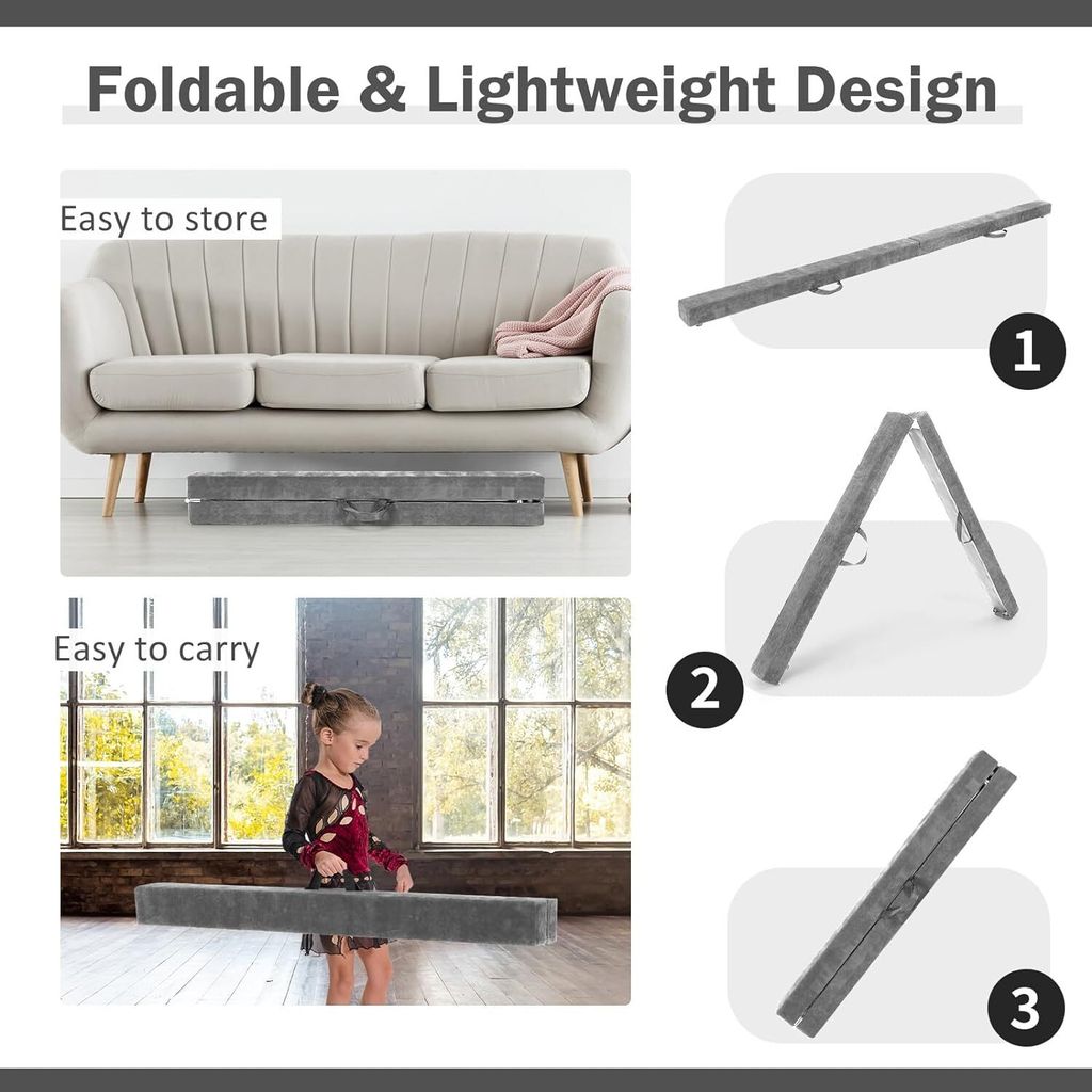 KOMFOTTEU kladina 210 cm, gymnastická kladina | Kaufland.cz