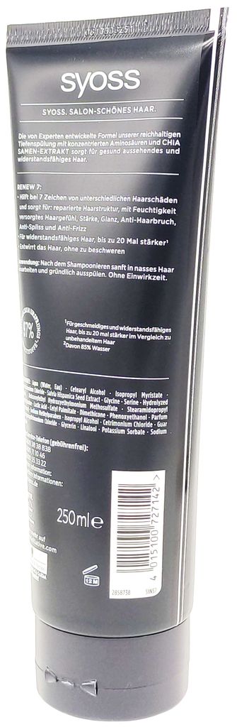 Syoss Tiefenspülung Renew 7 250ml | Kaufland.de