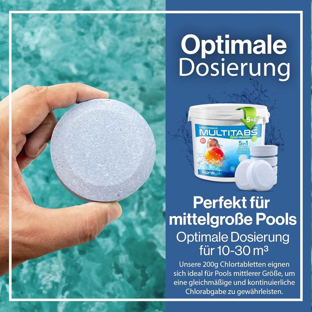 Sunik® Pool Multitabs Chlor 200g Tabletten - | Kaufland.de