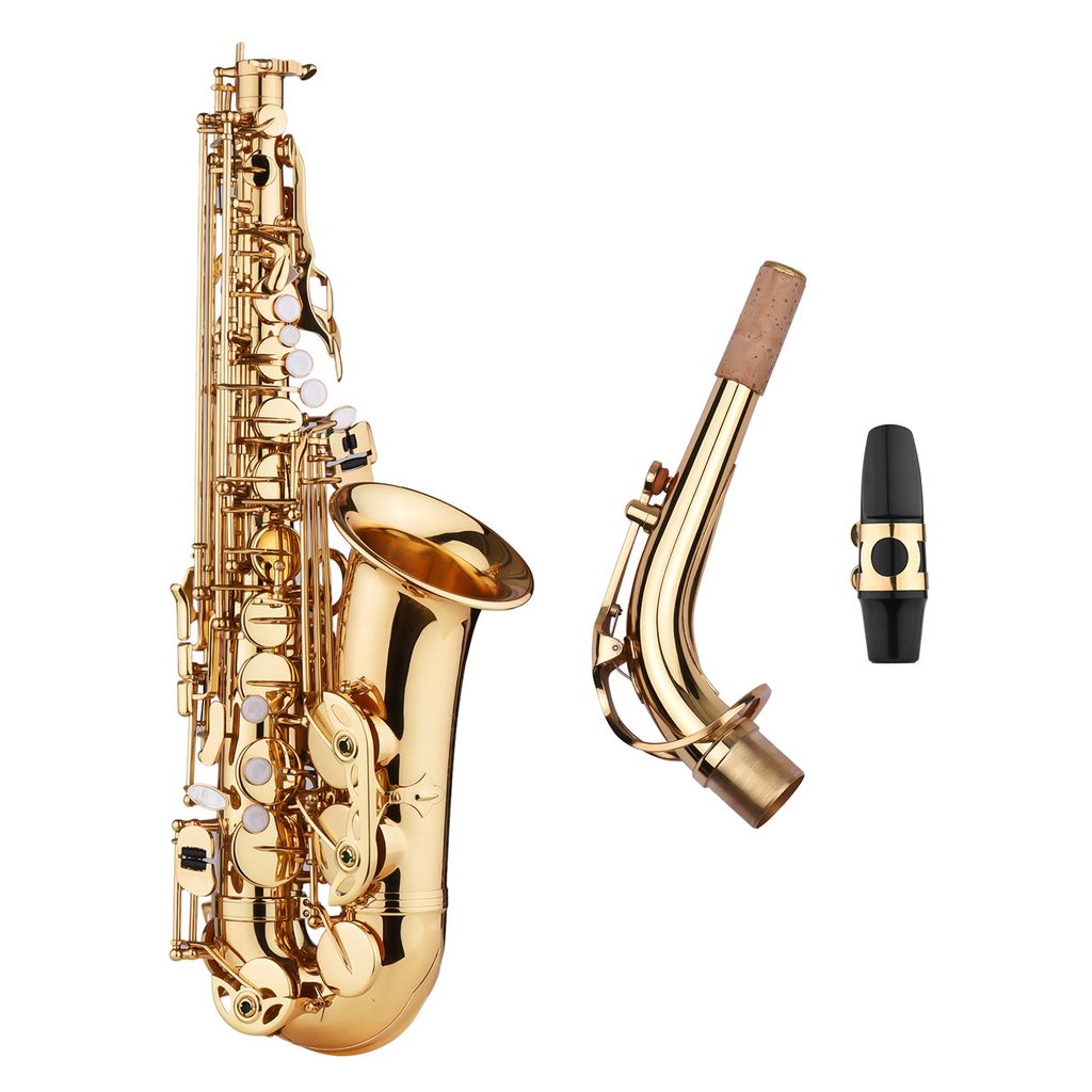 Saxophon Sax Eb Be Alto E Flach Messing, | Kaufland.de