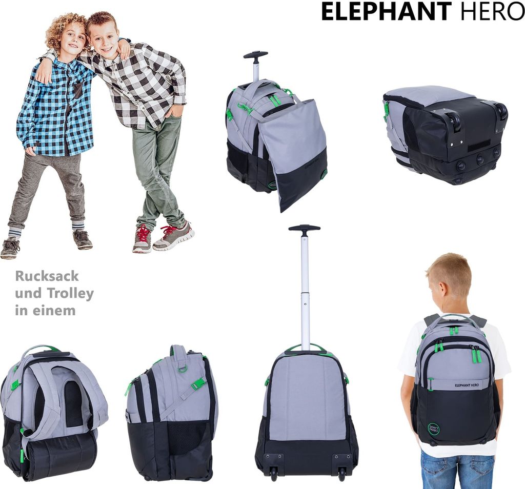 Schultrolley Trolley Elephant Hero Signature | Kaufland.de