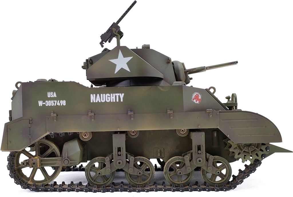 COOLBANK M5A1 1/16 2.4G RC Tank Sound Recoil | Kaufland.sk