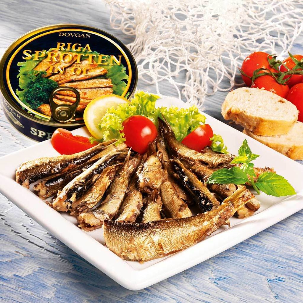 Dovgan Riga Sprotten geräuchert in Rapsöl | Kaufland.de