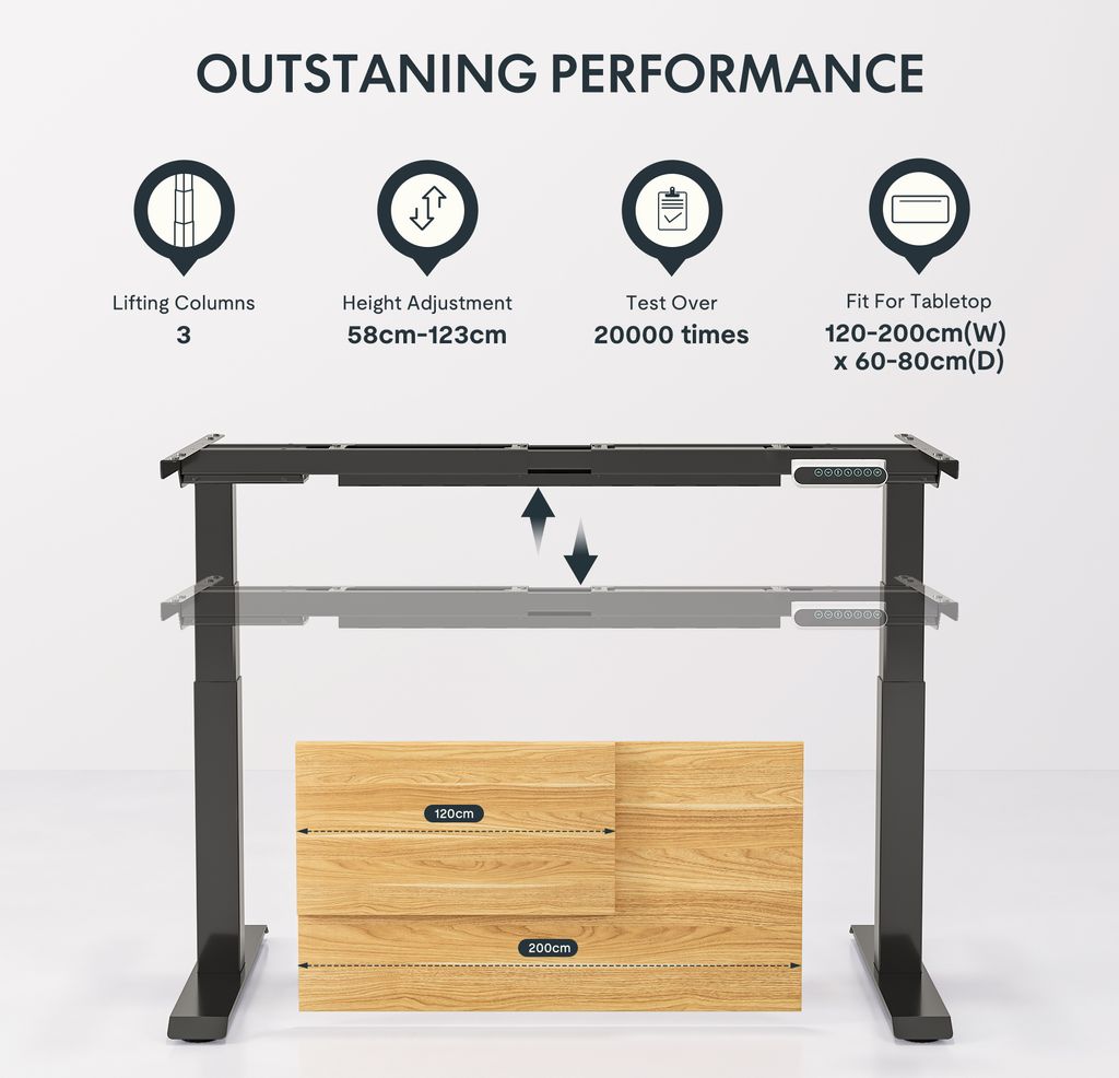 FLEXISPOT Schreibtisch PREMIUM E6 | Kaufland.de