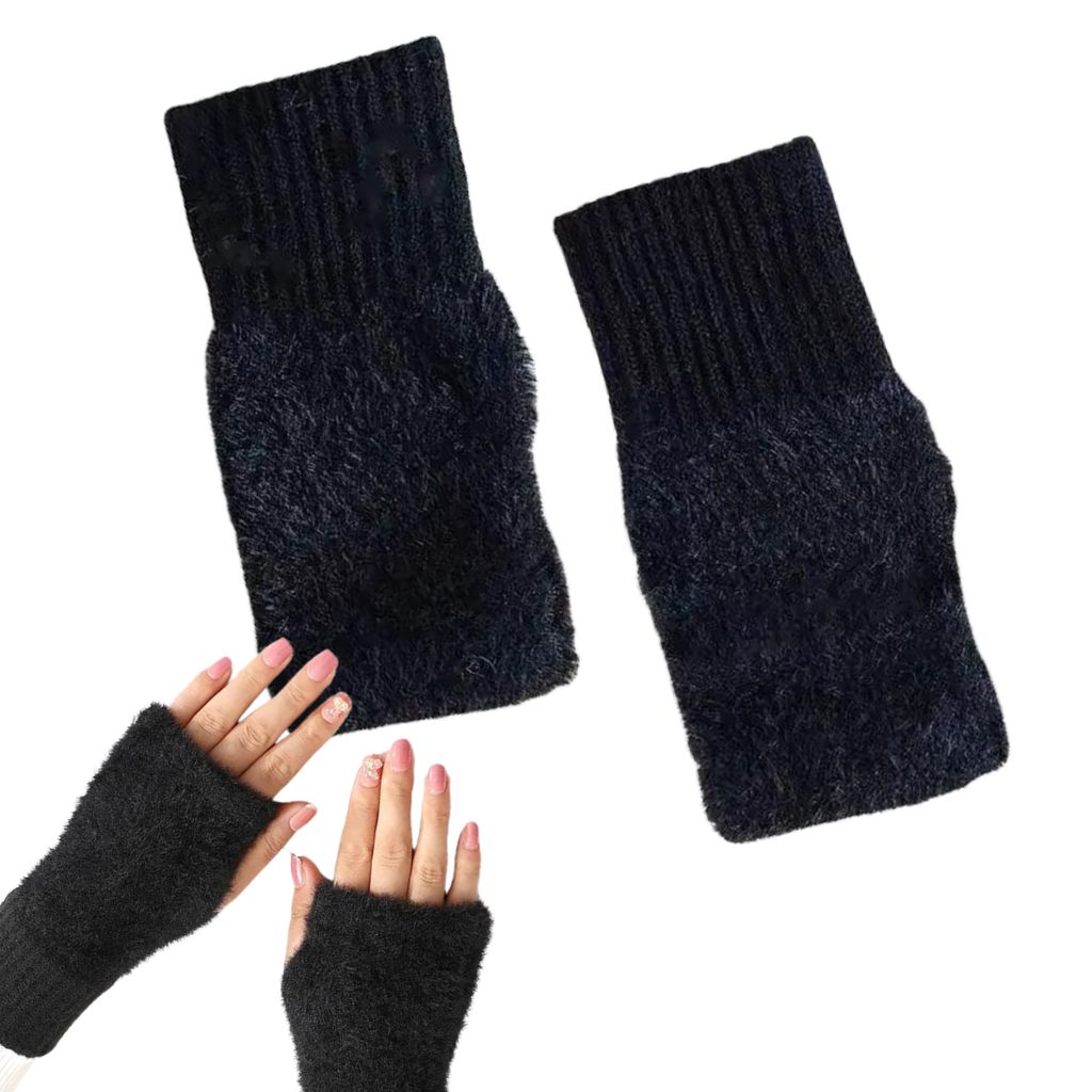 Rukavice bez prstů, Teplé měkké rukavice, | Kaufland.cz