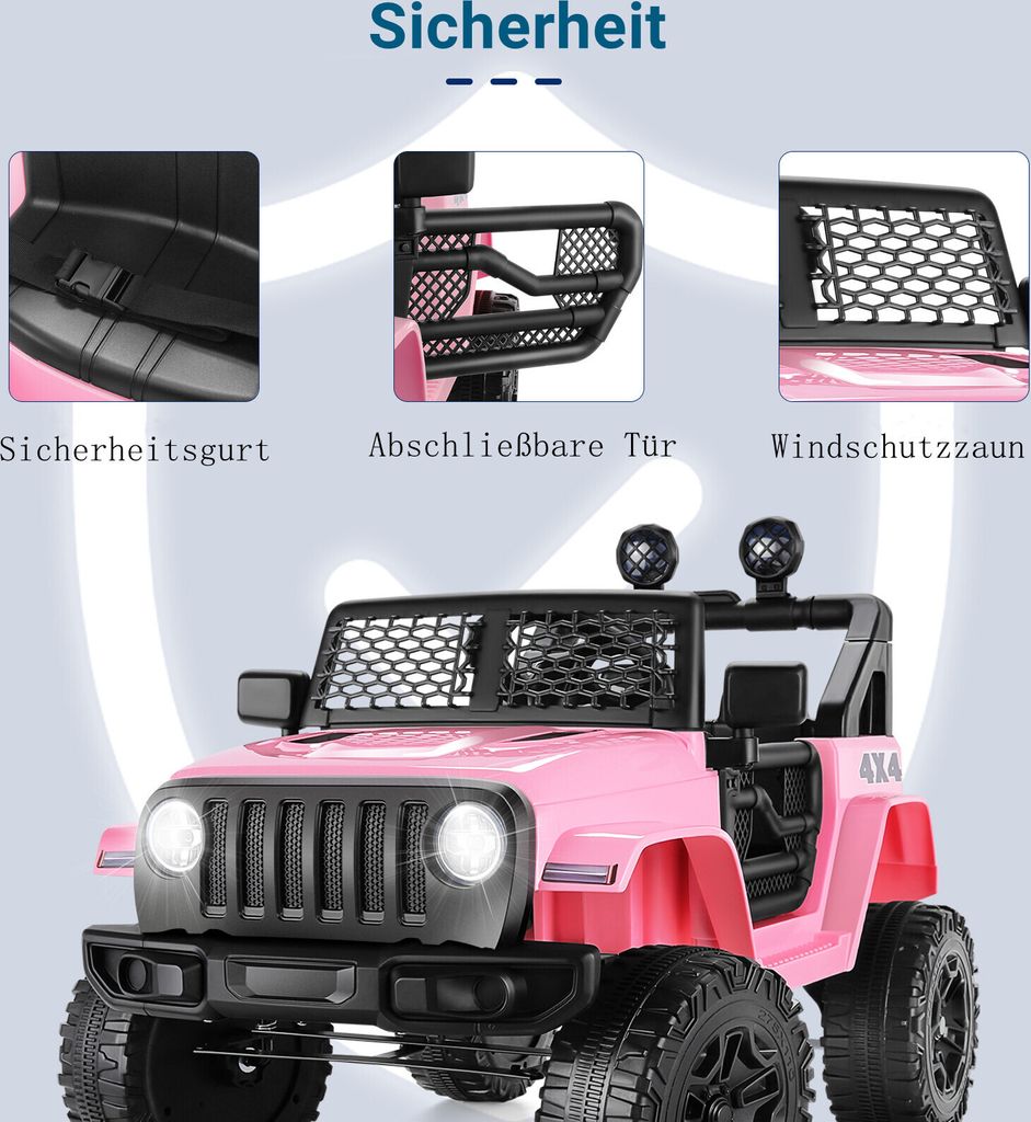 12V Elektro Kinderfahrzeug Kinderauto Jeep | Kaufland.de