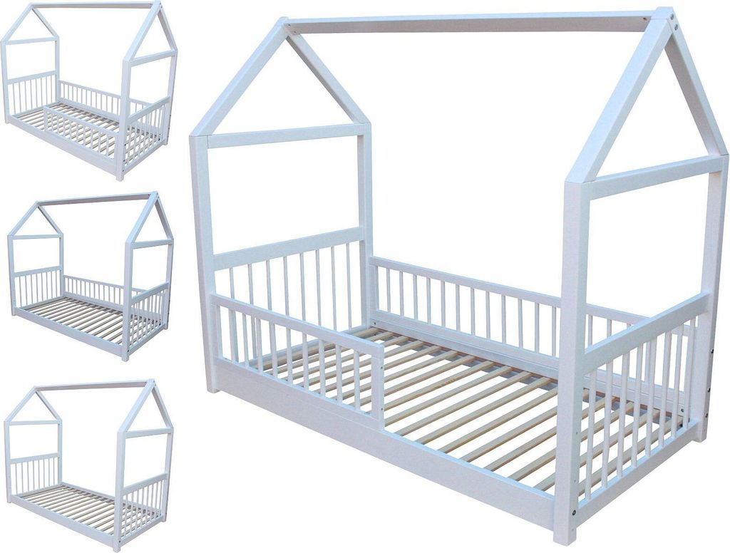 Kinderbett Juniorbett Bett Haus 140x70cm | Kaufland.de