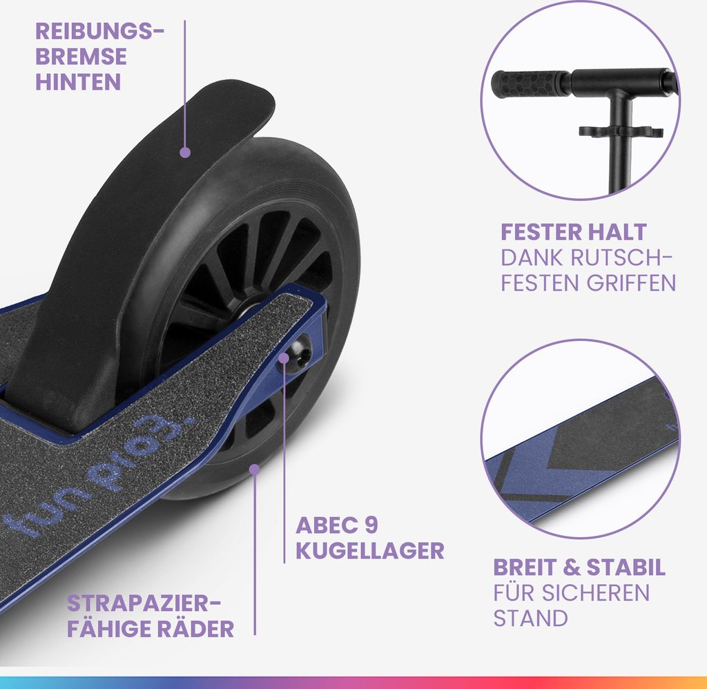 Fun Pro THREE Deluxe Roller, Scooter für | Kaufland.de