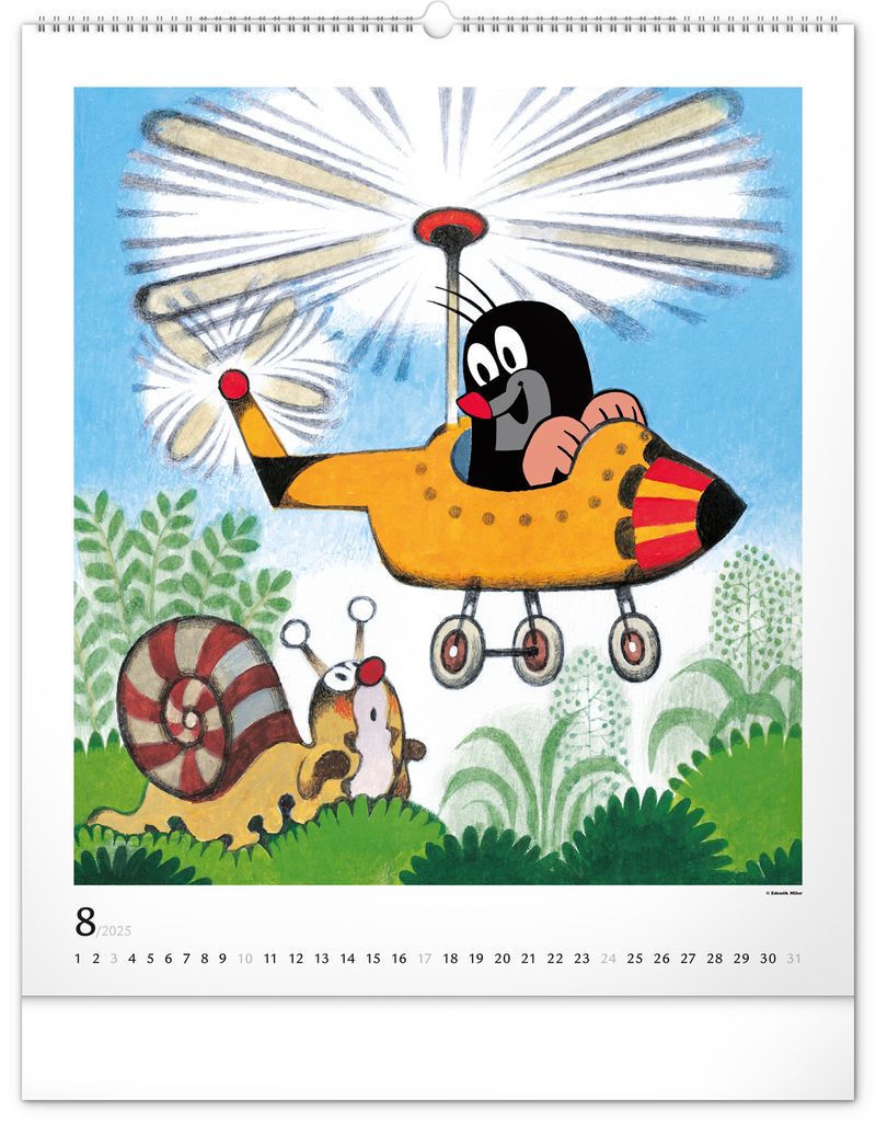 Nástěnný kalendář Krtek 2025, 48 × 56 cm | Kaufland.cz