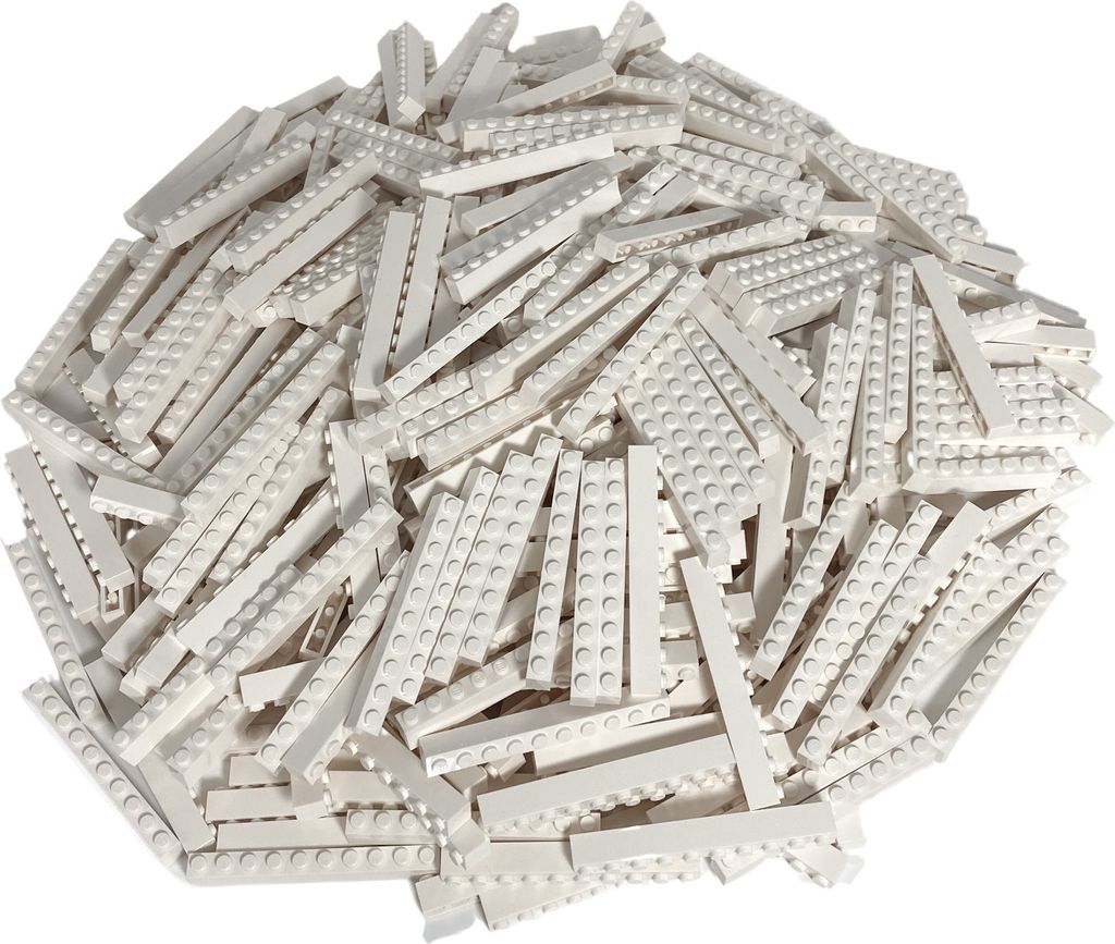 LEGO® 1x10 kostek Vysoké kostky Bílá - 6111 | Kaufland.cz