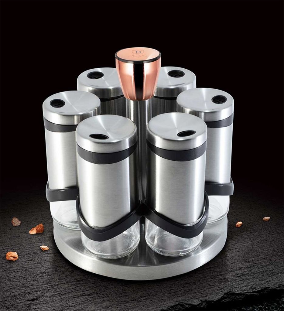 Kořenky ve stojanu nerez sada 7 ks Moonlight | Kaufland.cz