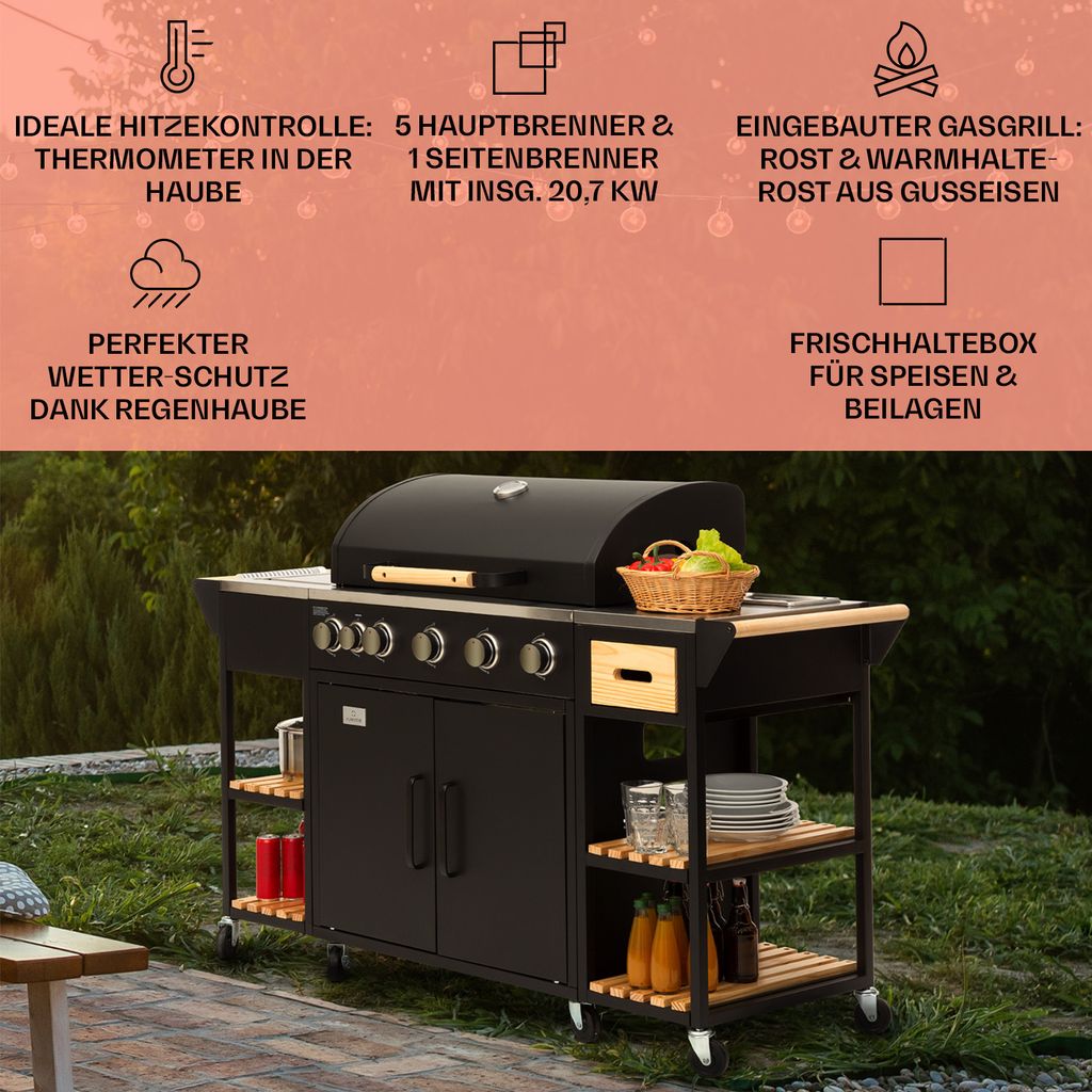 Klarstein Gasgrill für Camping Balkon Garten, | Kaufland.de