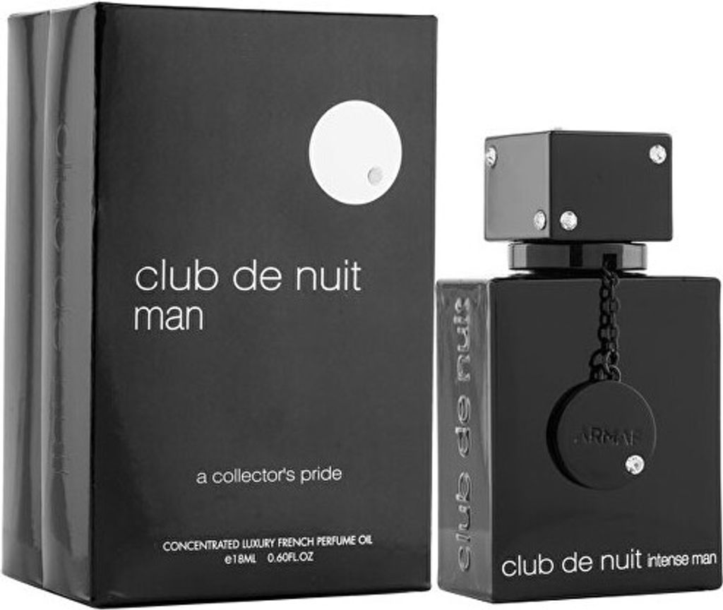 Club De Nuit Intense Man - parfémovaný olej, 18 ml