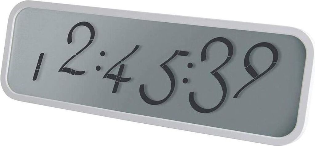Lexon LCD Wanduhr Tischuhr Script LR134W | Kaufland.de