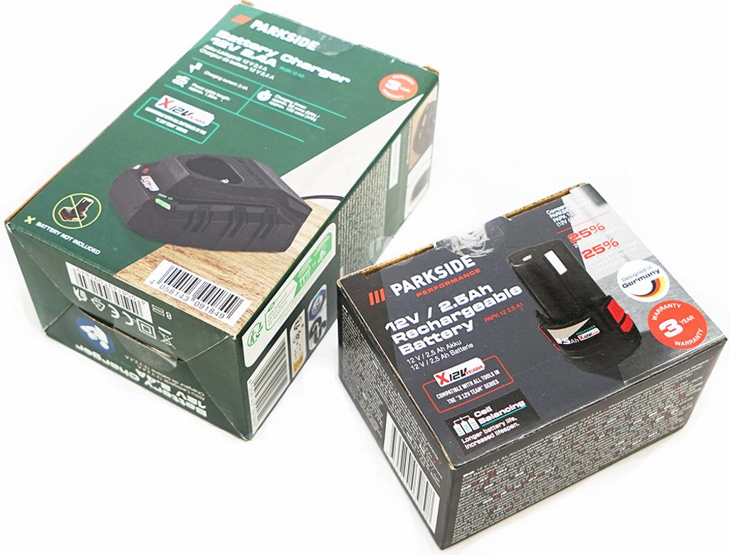 Parkside 12V 2,5Ah batéria PAPK 12 2,5 A1 + | Kaufland.sk