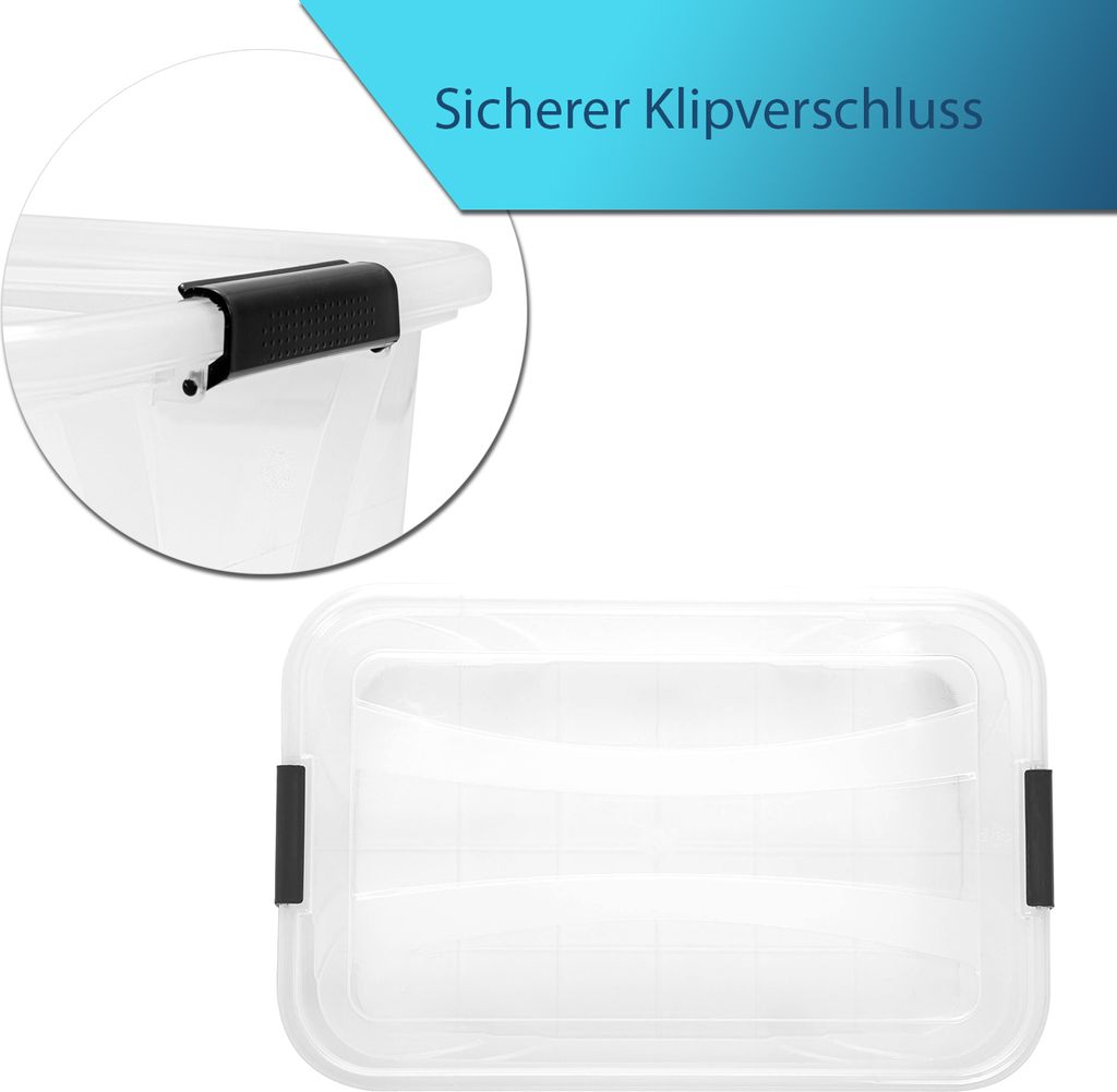 BigDean 4er Set Aufbewahrungsbox mit Deckel | Kaufland.de