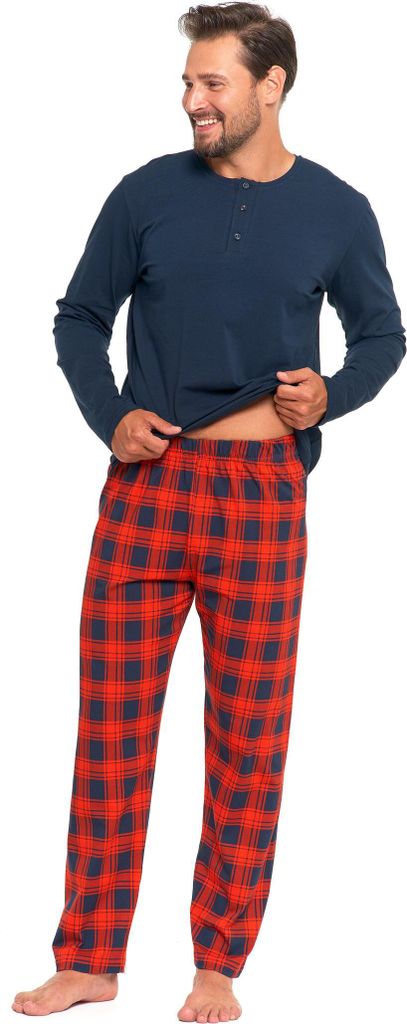 Pánske pyžamo Moraj Vianočné dlhé pyžamo z | Kaufland.sk