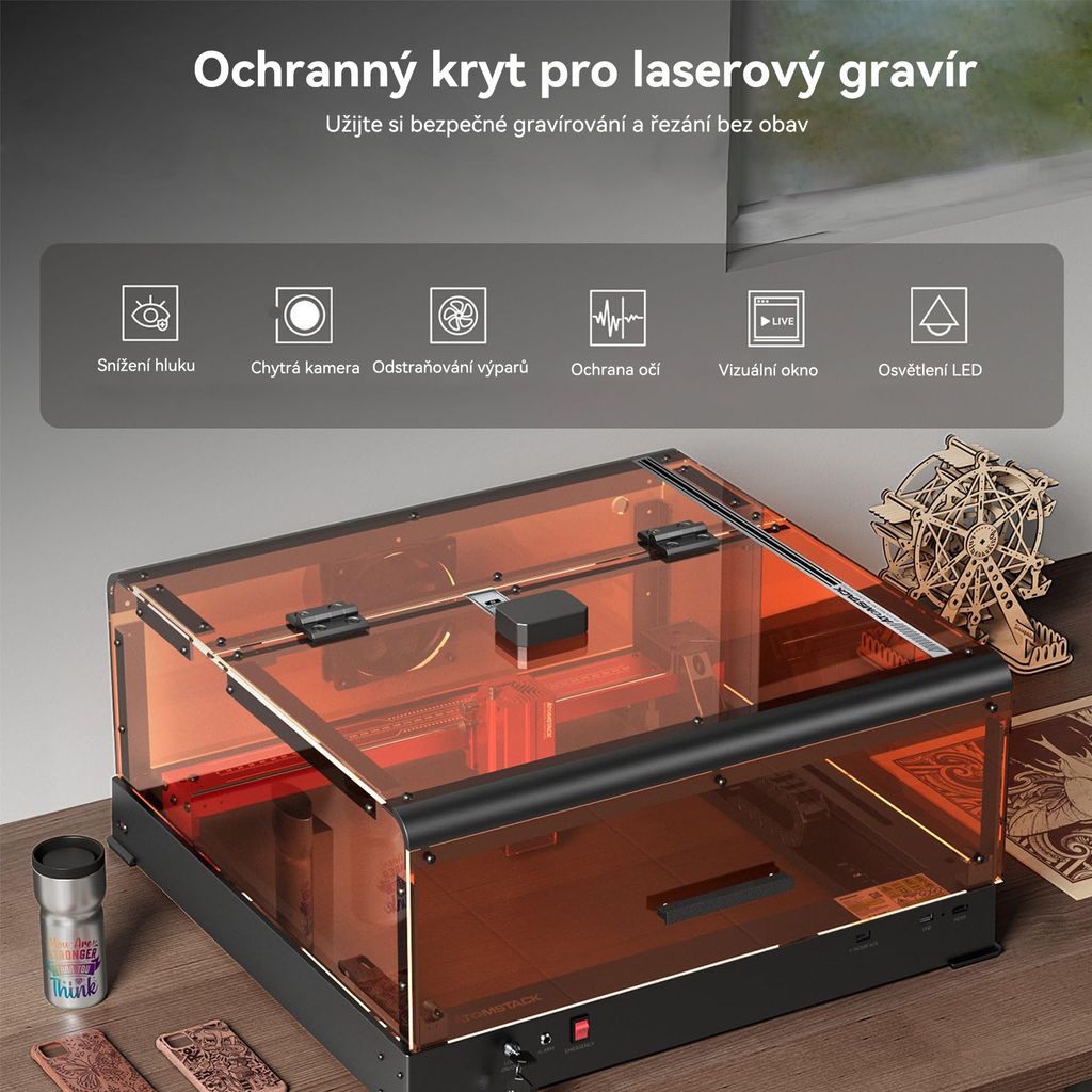 Läserová gravírka ATOMSTACK A24/X24 PRO | Kaufland.cz