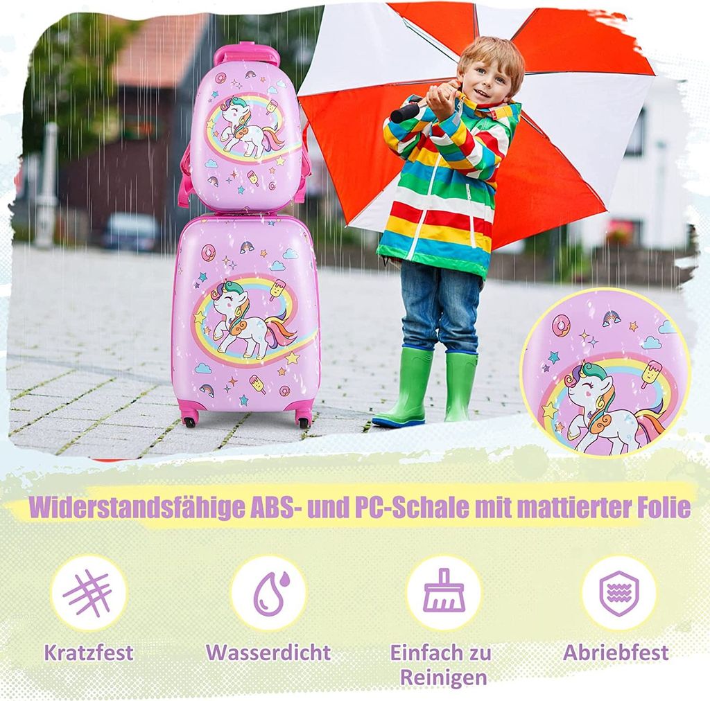 2tlg. Kinderkoffer mit Rucksack, 16” + 12” | Kaufland.de