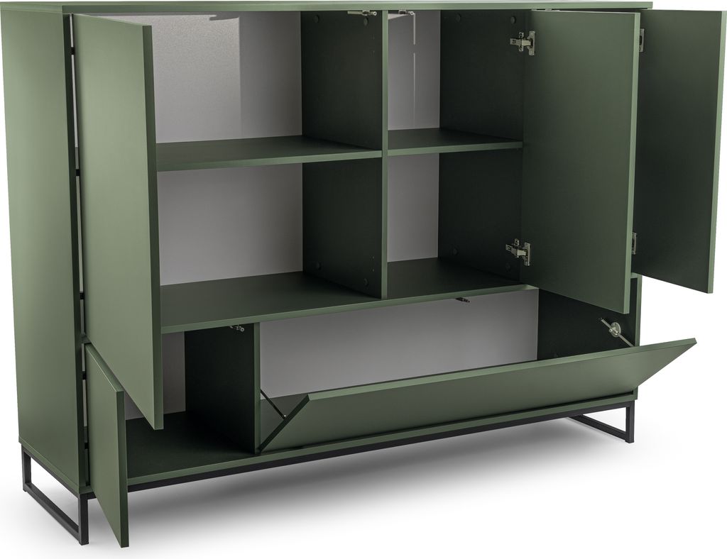 Kommode Genua mit 5 Türen, Sideboard in | Kaufland.de