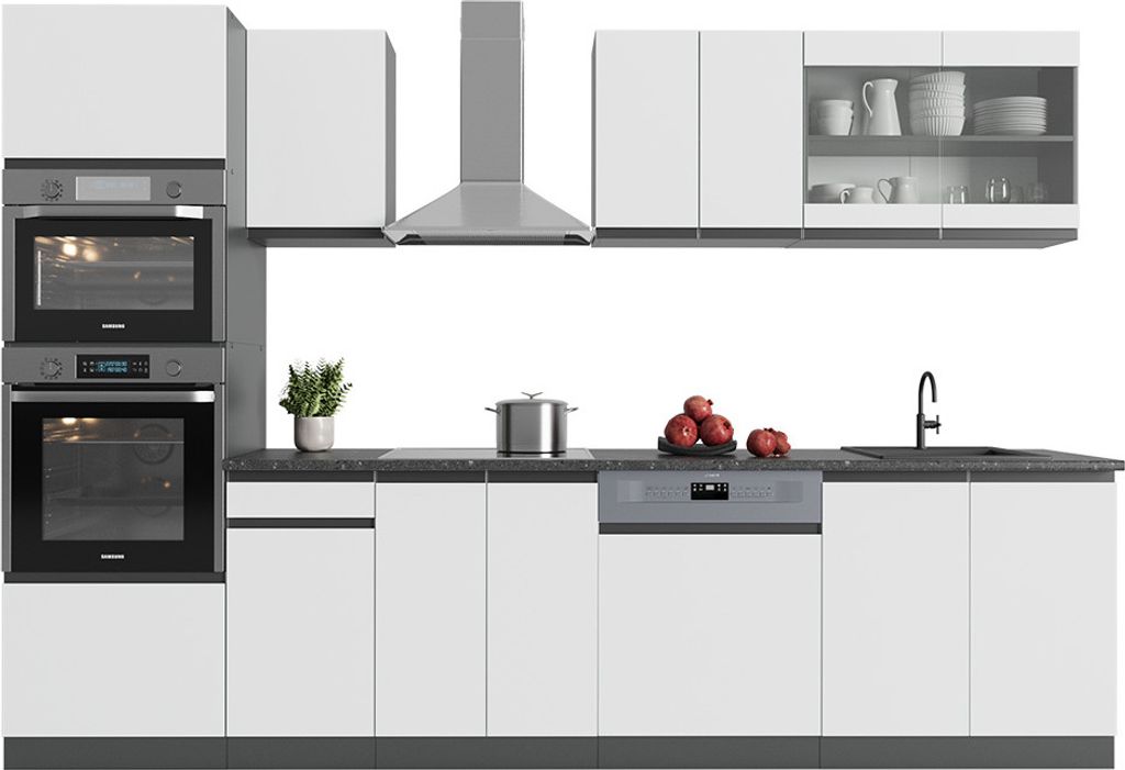 Vicco Kitchenette R-Line, 300 cm J-Shape, | Kaufland.sk