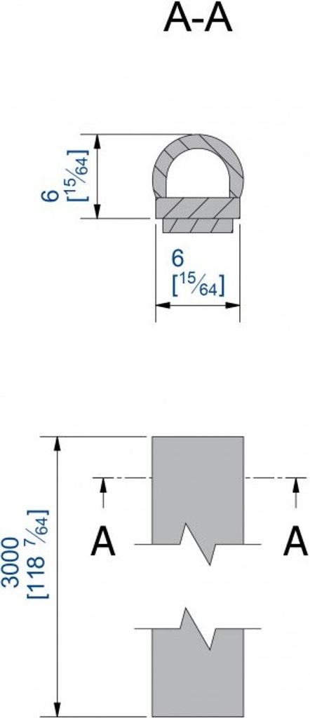 Klebedichtung für Glastüren, 300 cm, | Kaufland.de
