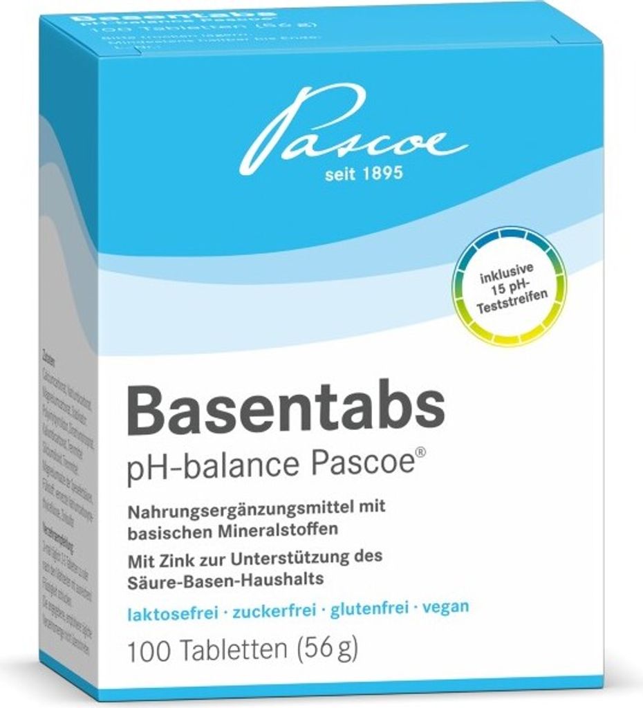 Pascoe Basentabs pH-Balance Tabletten, 100 tabliet