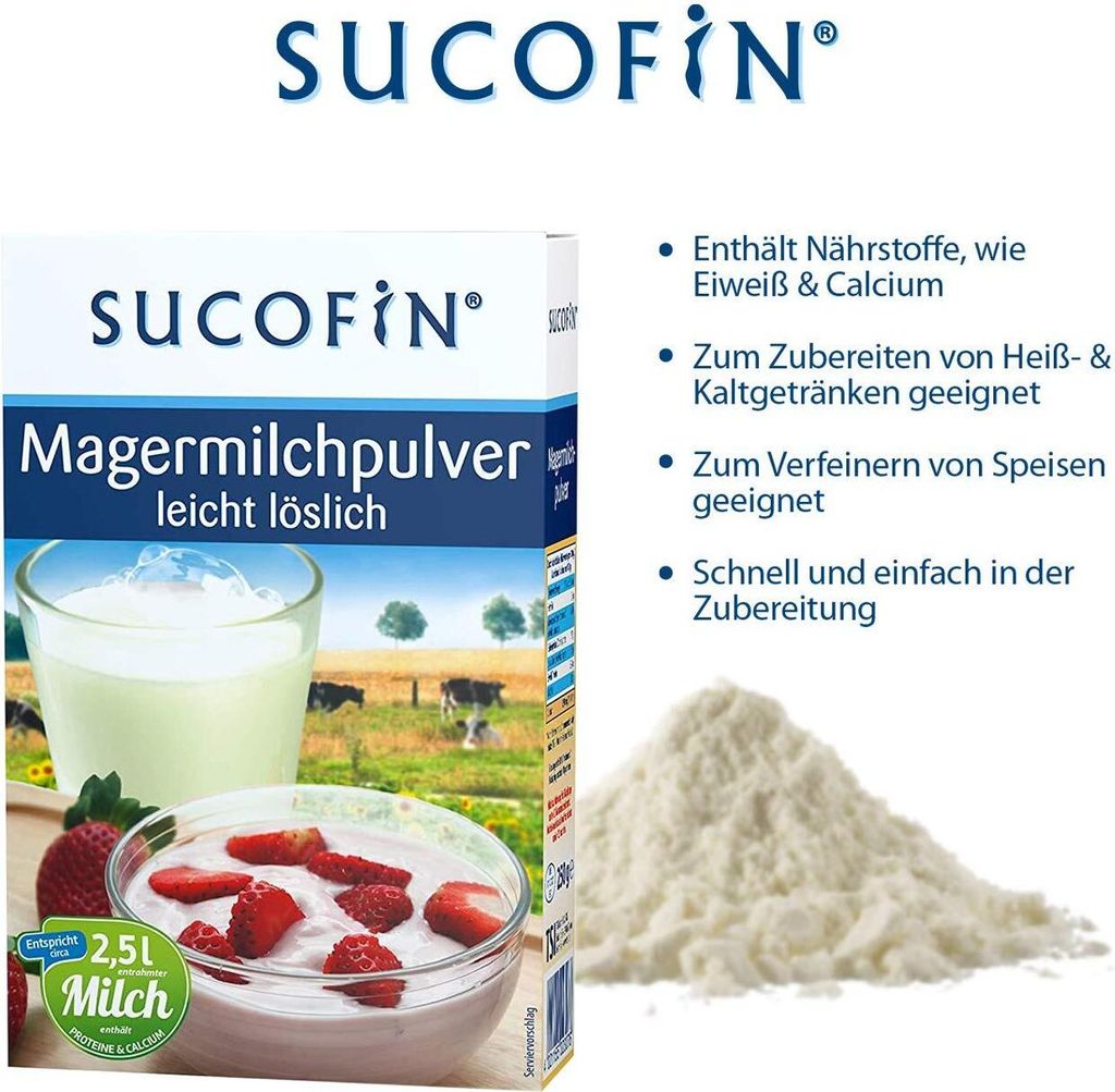 Sucofin Magermilchpulver 250g Milch | Kaufland.de