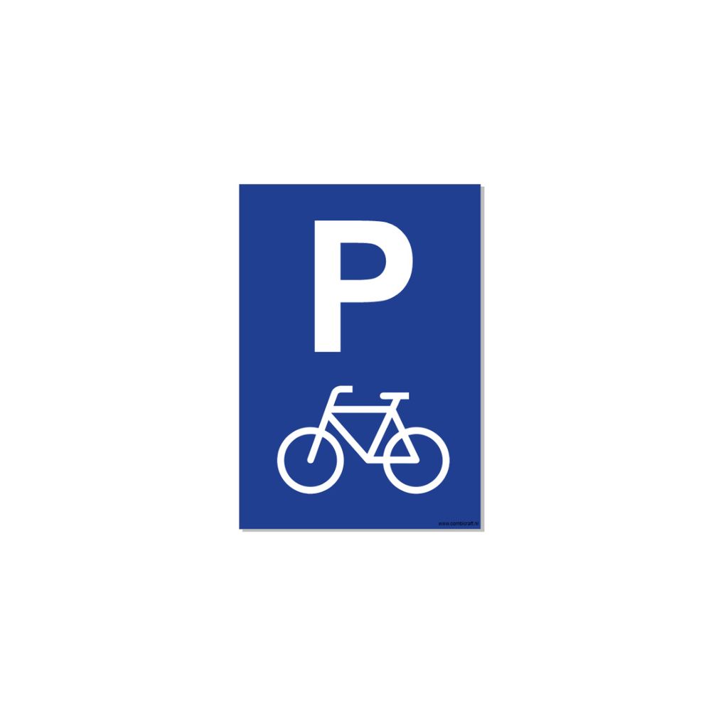Značka CombiCraft pro parkování na kolo - 21x30cm